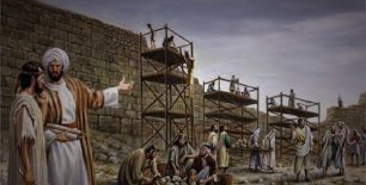 Quien Fue Nehemias De La Biblia Y La Reconstruccion Del Muro De Jerusalen