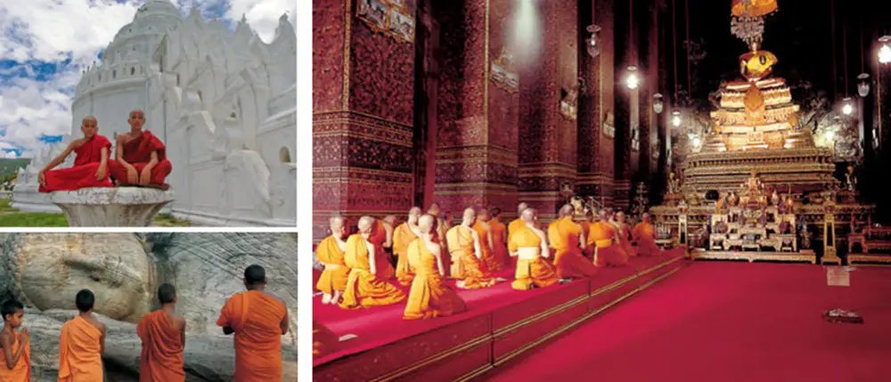 Rites of Buddhism: celebrations, worship, customs, prosperity and more.